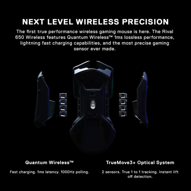 STEELSERIES Rival 650 Wireless Gaming Mouse - Mr.IT Computer