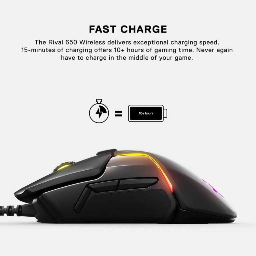 STEELSERIES Rival 650 Wireless Gaming Mouse - Mr.IT Computer