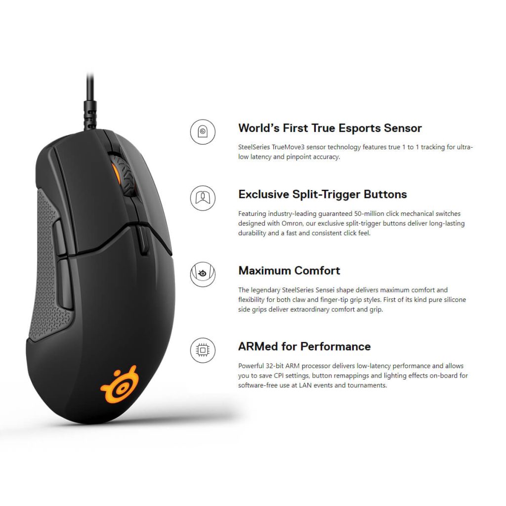 STEELSERIES Sensei 310 Gaming Mouse - Mr.IT Computer