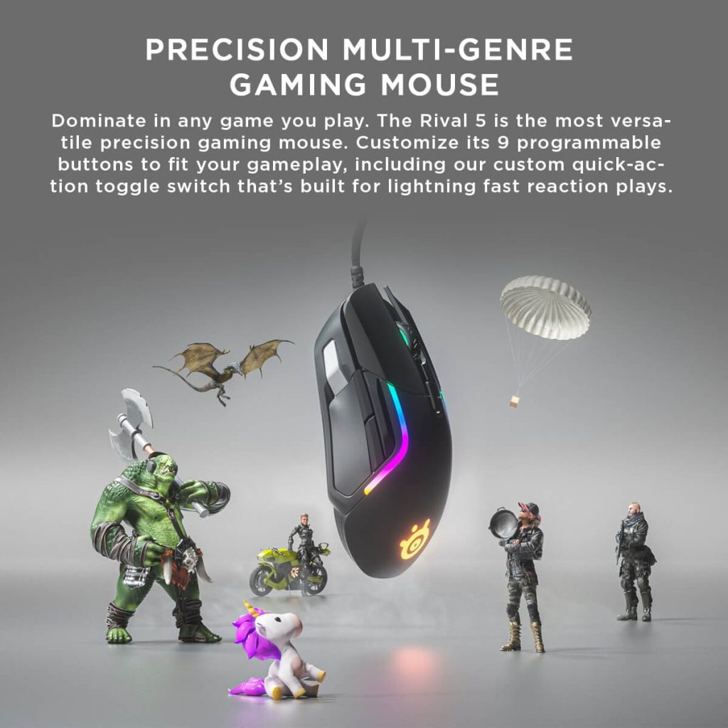 STEELSERIES Rival 5 Gaming Mouse - Mr.IT Computer