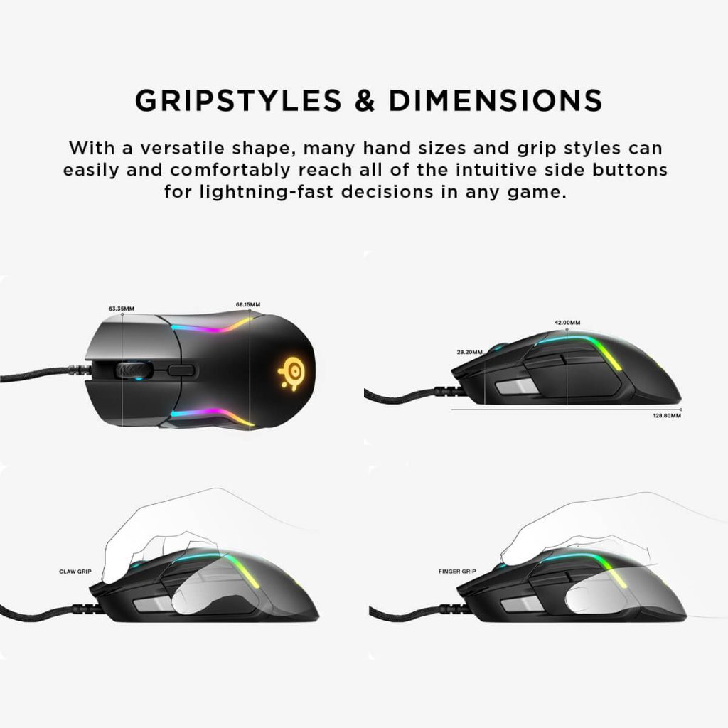 STEELSERIES Rival 5 Gaming Mouse - Mr.IT Computer