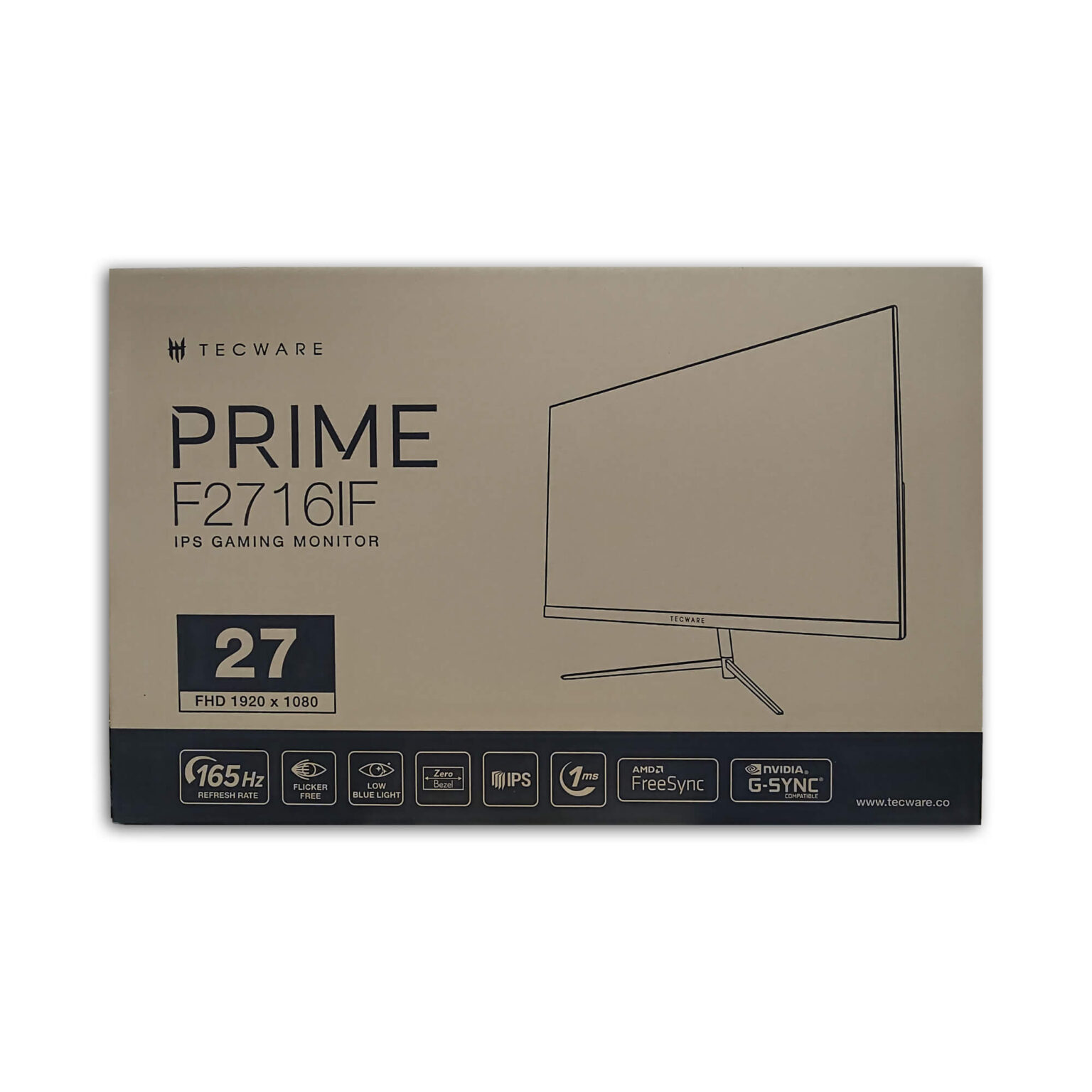 Tecware PRIME F2716IF Gaming Monitor - 27 inch FHD (1920 x 1080 ...